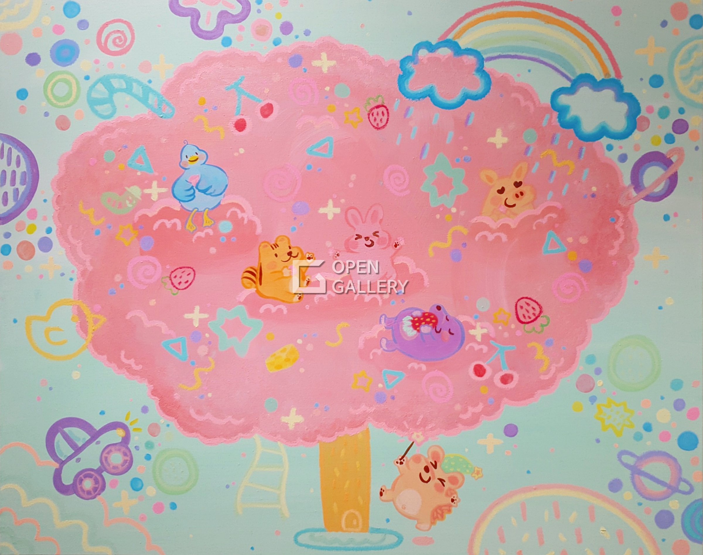 하선정 | 포근한 솜사탕 나무 :: 오픈갤러리